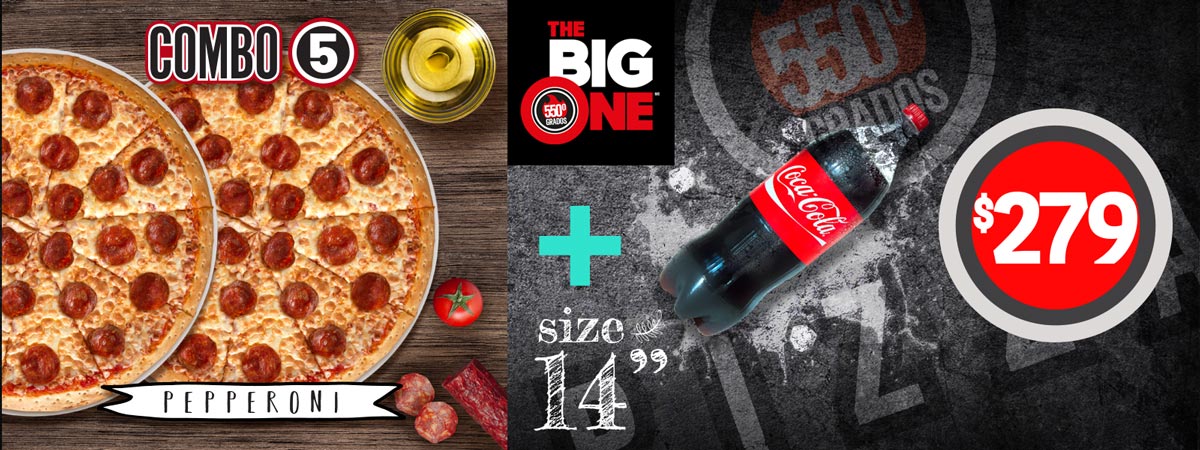 Combos - 550 Grados Pizza