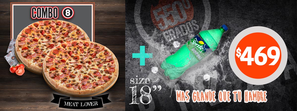 Combos - 550 Grados Pizza